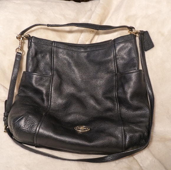 Coach | Bags | Coach Black Leather Bag | Poshmark